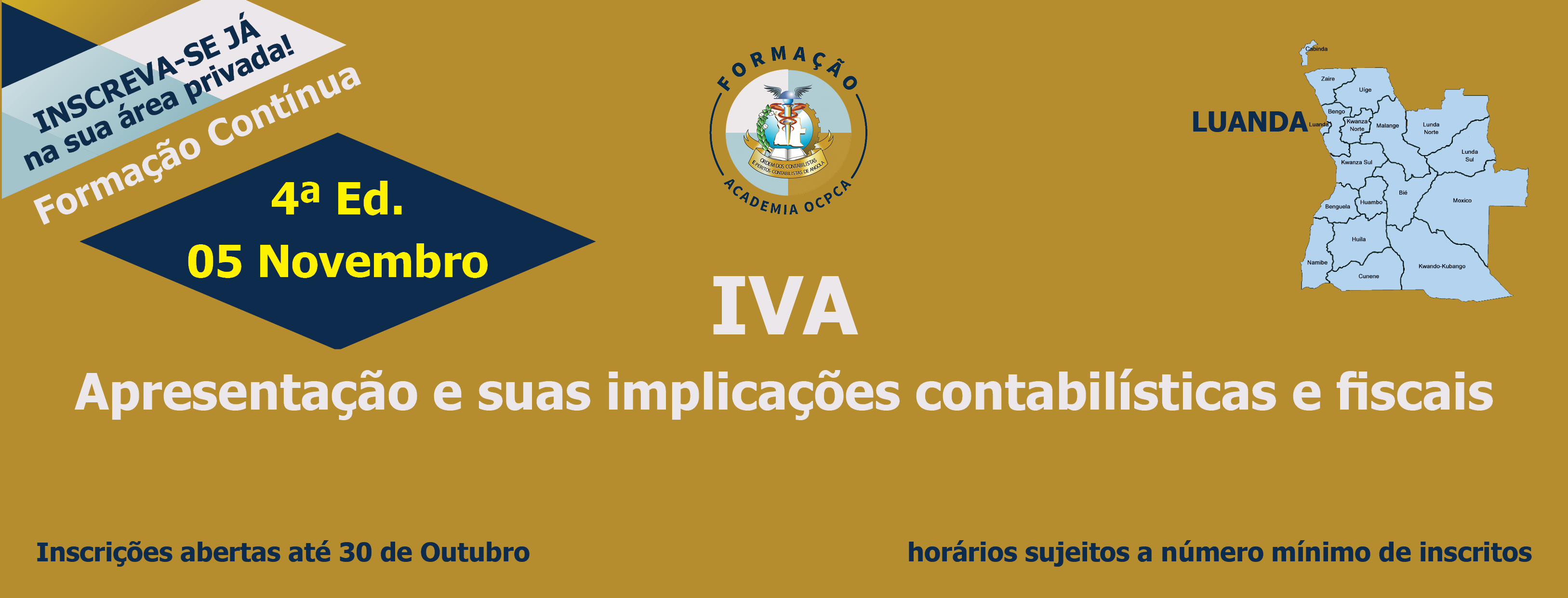 OCPCA - Ordem dos Contabilistas e Peritos Contabilistas de Angola