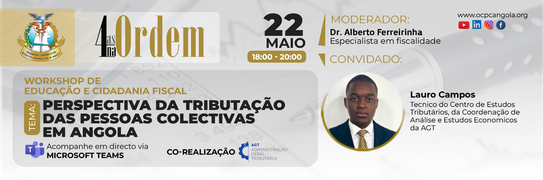OCPCA - Ordem dos Contabilistas e Peritos Contabilistas de Angola